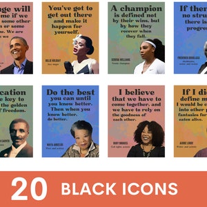 Famous Black Leaders, Black Icons, Black History Month, Inspirational ...