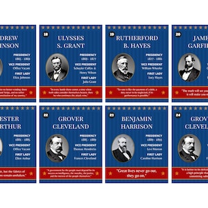 US Presidents Posters, United States Presidents, American Presidents ...