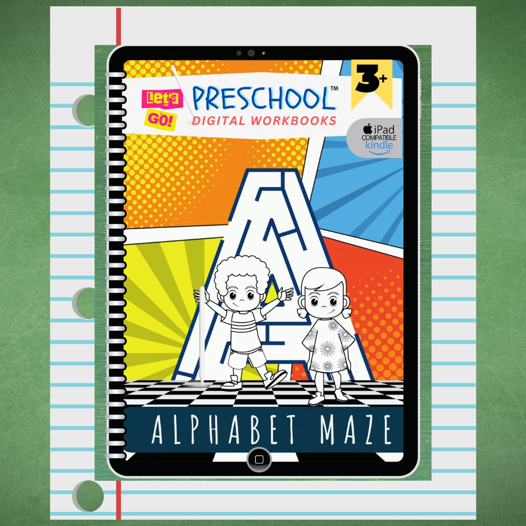 ALPHABET MAZE GO Digital Preschool™ Interactive Digital Children's ...