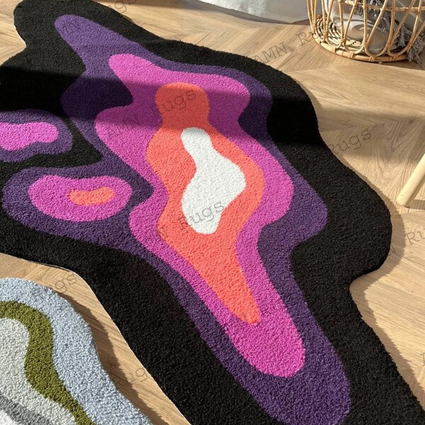 Irregular Rug - Etsy