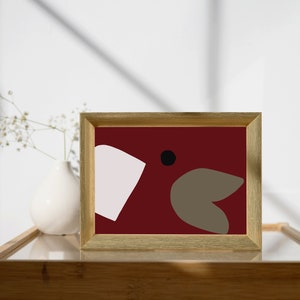 Warm Colors Poster Wall Art, Digital Printable Digital Download, Modern ...