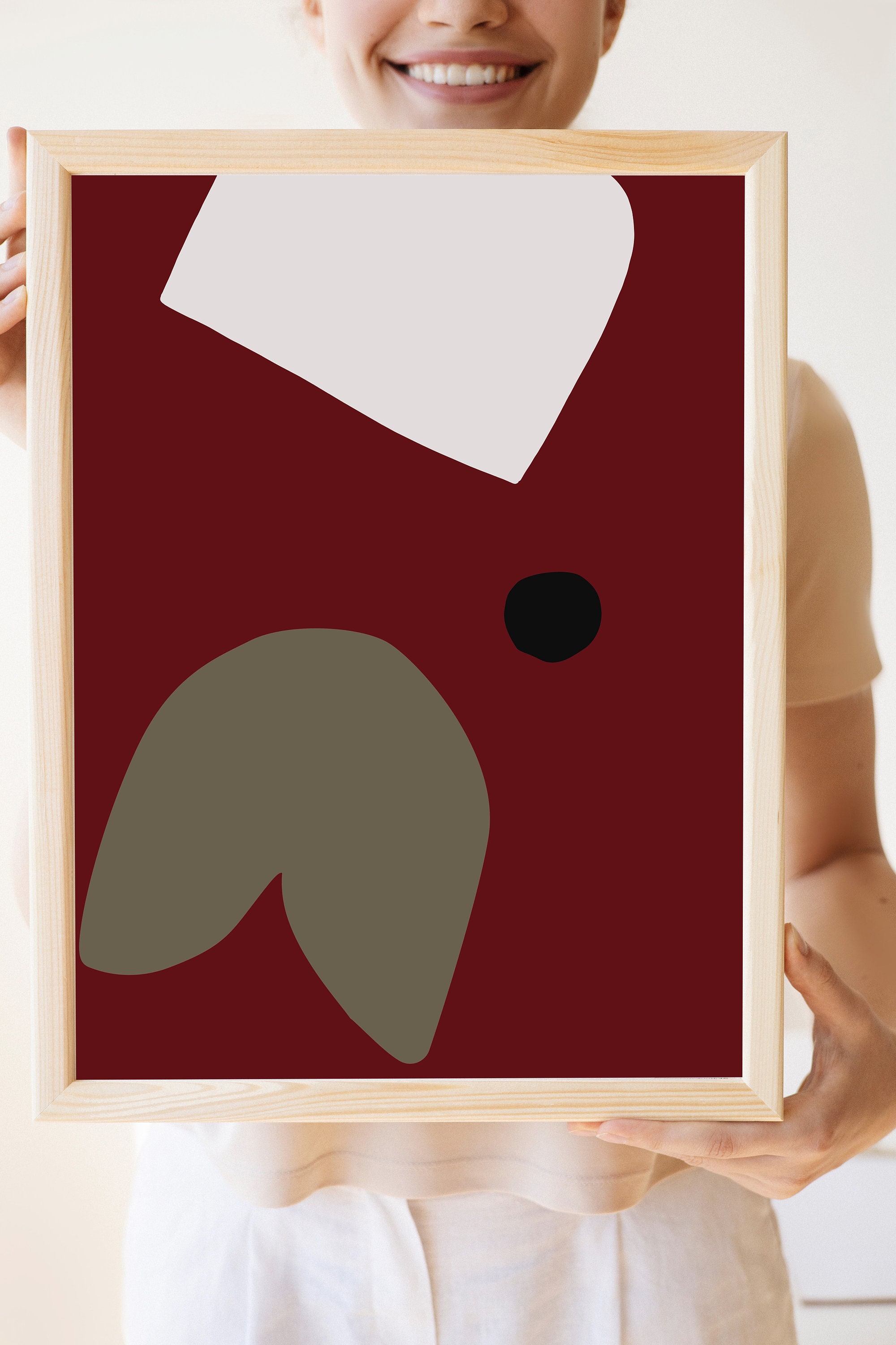 Warm Colors Poster Wall Art, Digital Printable Digital Download, Modern ...