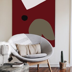 Warm Colors Poster Wall Art, Digital Printable Digital Download, Modern ...