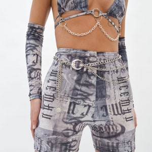 CELESTIAL CHAIN BELT - for Festival Rave Outfit Accessory, Festival ...