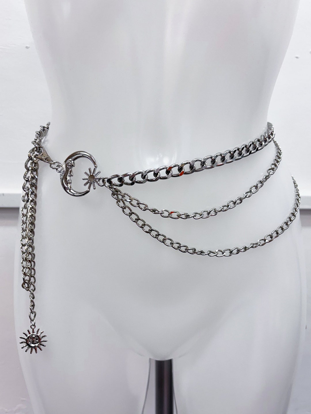 CELESTIAL CHAIN BELT - for Festival Rave Outfit Accessory, Festival ...