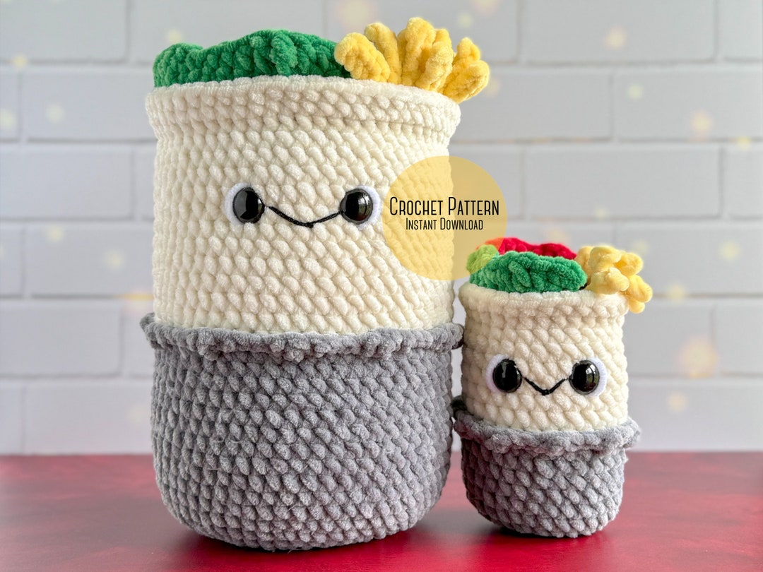 Burrito Bundle No Sew Amigurumi Crochet Pattern, No Sew Huggable ...
