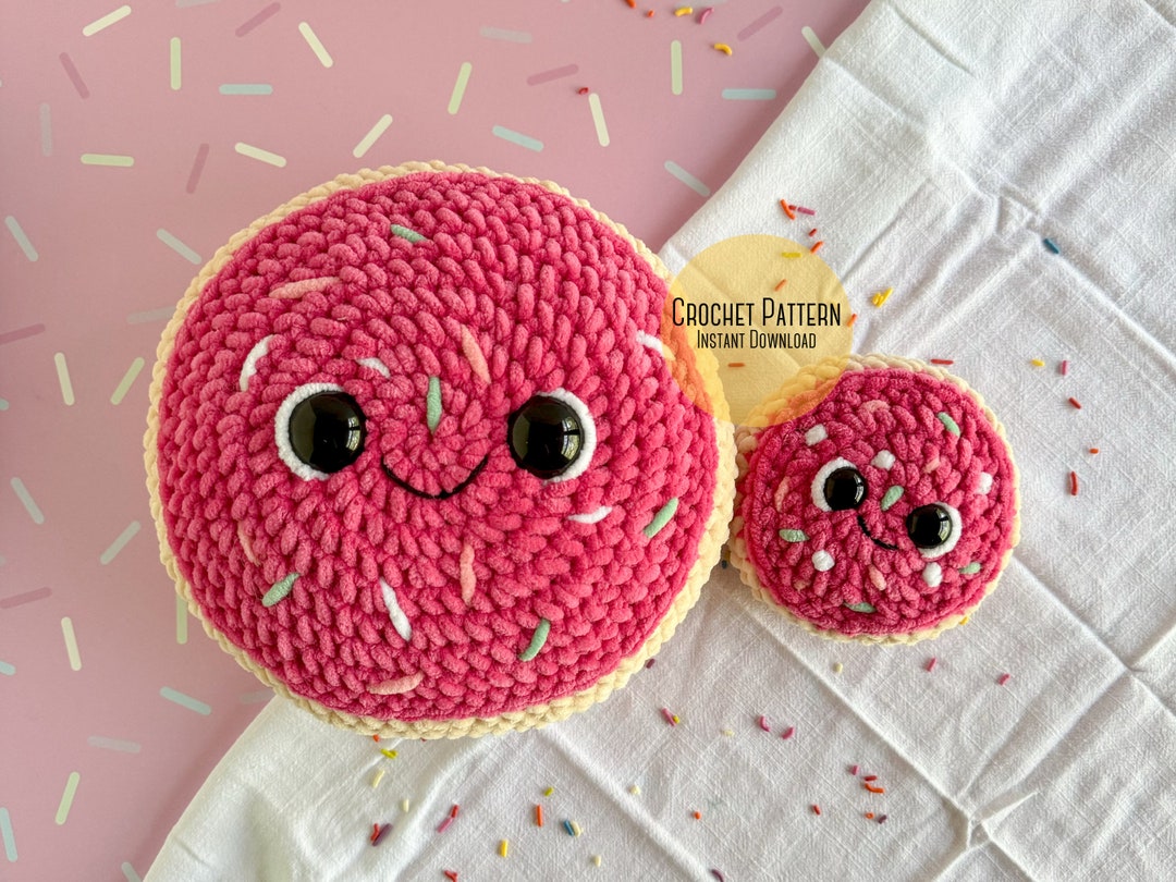 Bundle: Frosted Sugar Cookie Crochet Patterns, Plush Cookies, Amigurumi ...