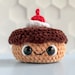 Amigurumi Plush Mini Birthday Cake Crochet Pattern, Mini Cake With ...
