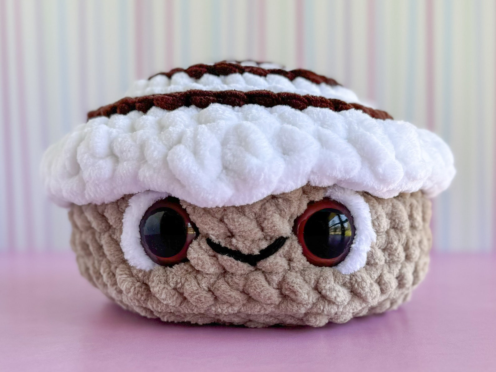 Mini Cinnamon Roll Crochet Pattern, Plush Cinnamon Buns, Sticky Buns ...
