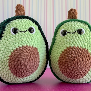 Avocado No Sew Amigurumi Crochet Pattern Bundle, Beginner Friendly No ...