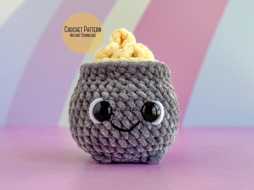 Low Sew Mini Pot of Gold Crochet Pattern, Fillable Mini Pot of Gold ...