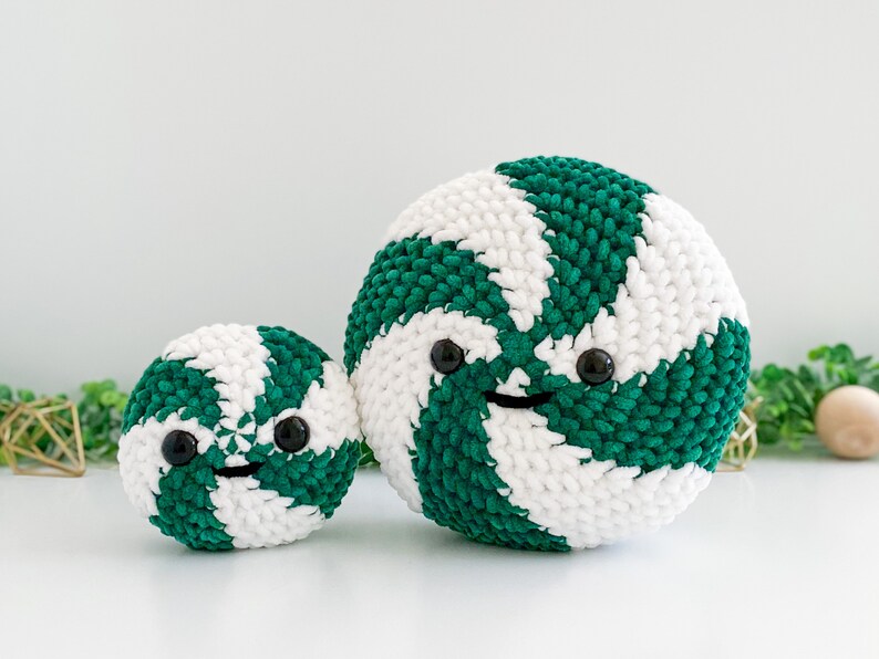 Crochet Peppermint Christmas Candy Amigurumi Pattern Bundle, Mini and ...