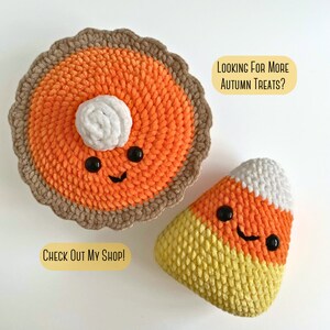 Candy Corn Crochet Pattern Plushie Halloween Candy Autumn - Etsy