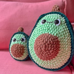 Avocado No Sew Amigurumi Crochet Pattern Bundle, Beginner Friendly No ...