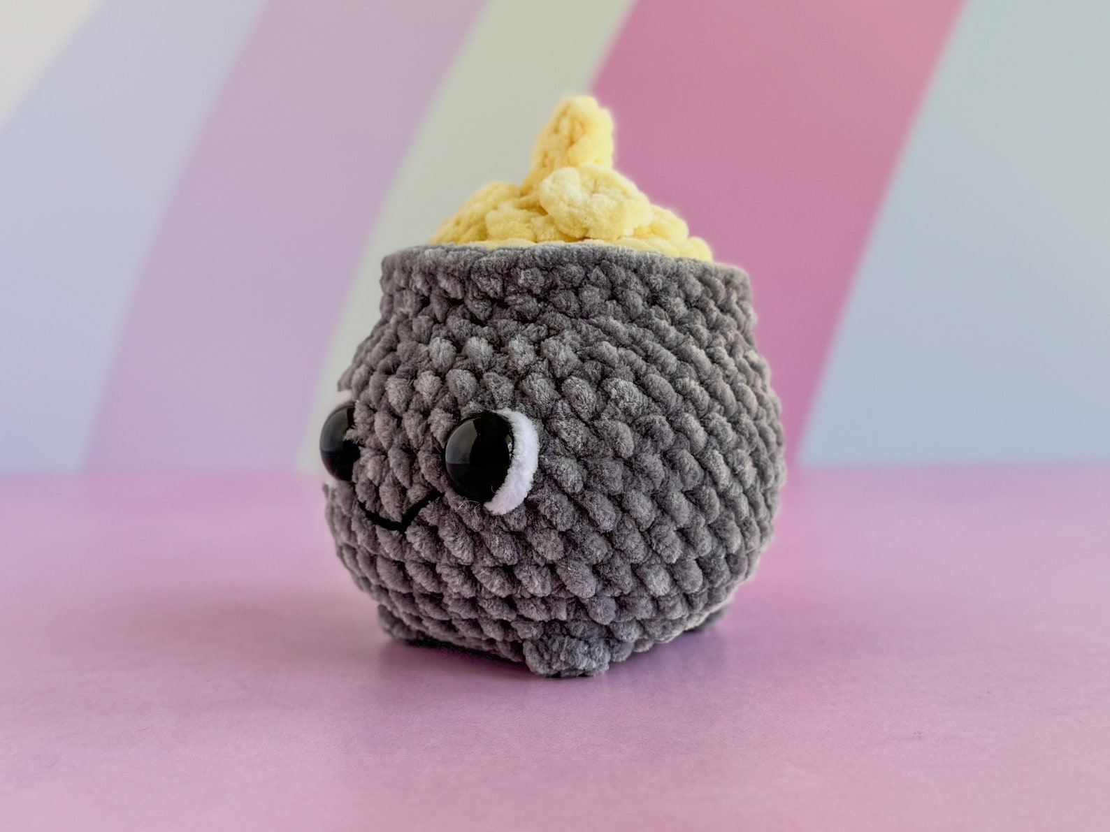 Low Sew Mini Pot of Gold Crochet Pattern, Fillable Mini Pot of Gold ...