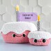 Amigurumi Plush Mini Birthday Cake Crochet Pattern, Mini Cake With ...