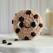 Mini Chocolate Chip Cookie Crochet Pattern, Plush Mini Cookie ...