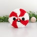 Crochet Peppermint Christmas Candy Amigurumi Pattern Bundle, Mini and ...