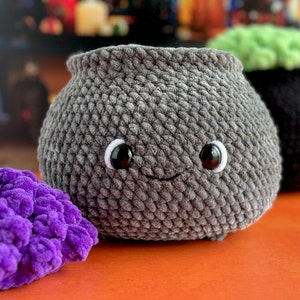 Bundle: Big and Mini Cauldron Crochet Patterns, Big and Mini Fillable ...