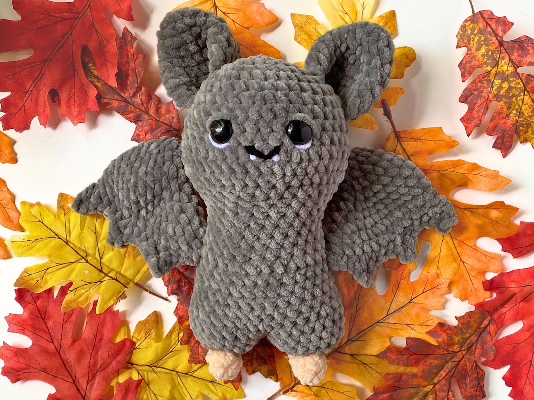 Bat Crochet Pattern Plushie Bat Amigurumi Bat Digital Bat - Etsy
