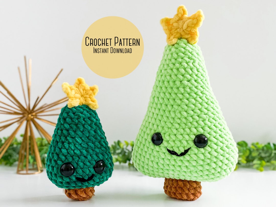 Bundle Christmas Tree Amigurumi Plush Patterns, Christmas Tree Patterns ...