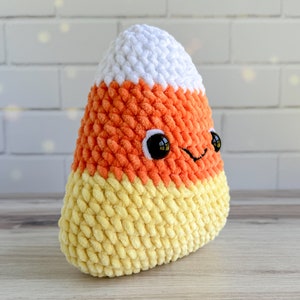 Candy Corn Crochet Pattern, Plushie Halloween Candy, Autumn Candy Corn ...
