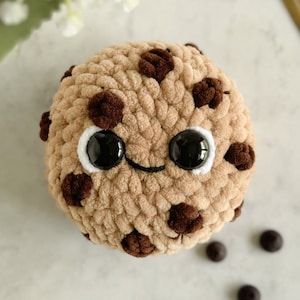 Mini Chocolate Chip Cookie Crochet Pattern, Plush Mini Cookie ...