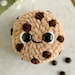 Mini Chocolate Chip Cookie Crochet Pattern, Plush Mini Cookie ...