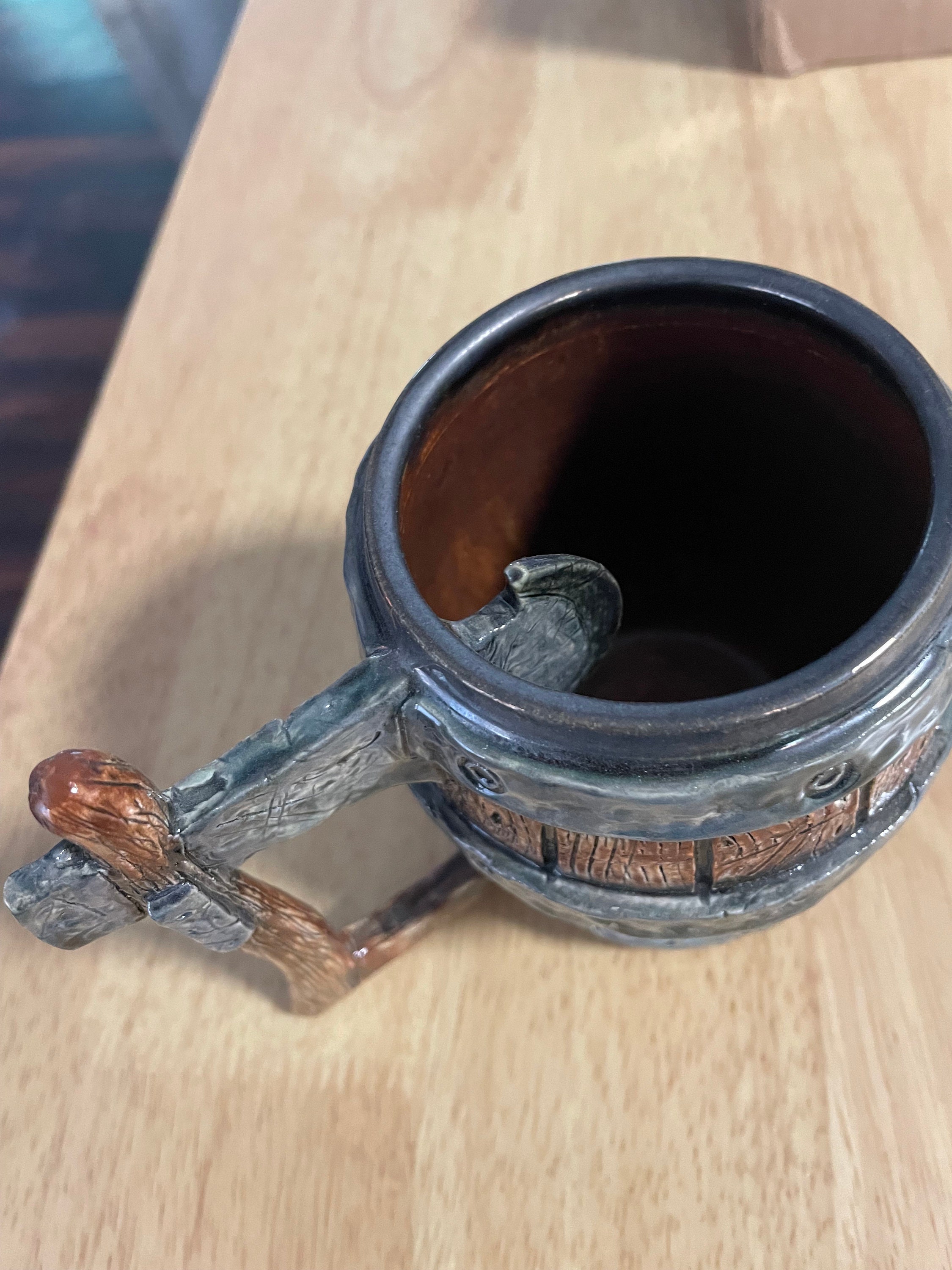 Axe Handle Barrel Mug 12 Oz. - Etsy