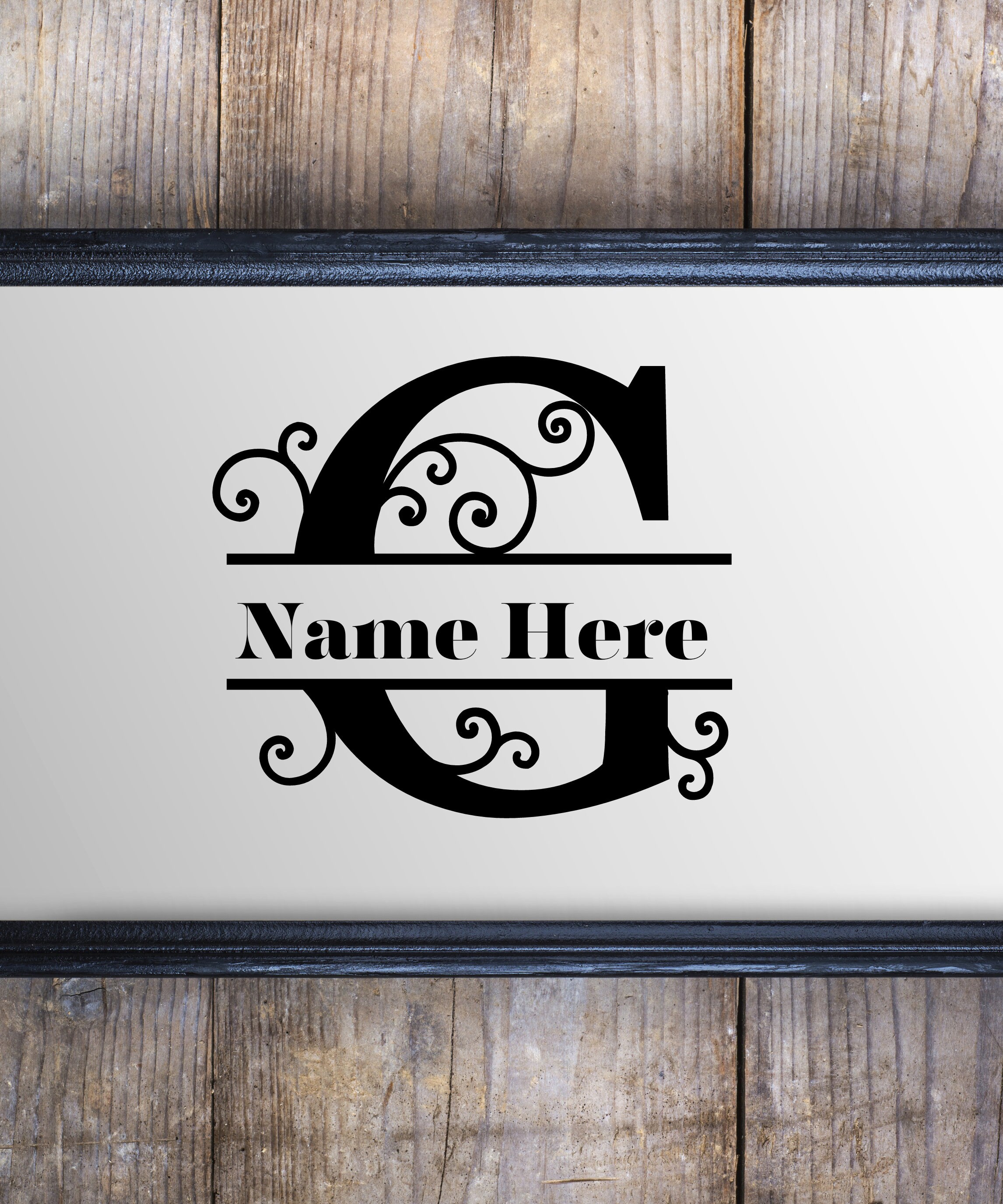 Name Sign Svg Png, Personlized Name Svg, Png, Monogram Last Name, Last ...