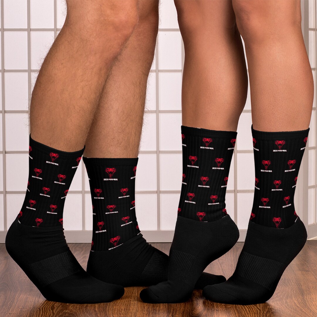 Red Mamba Socks - Etsy