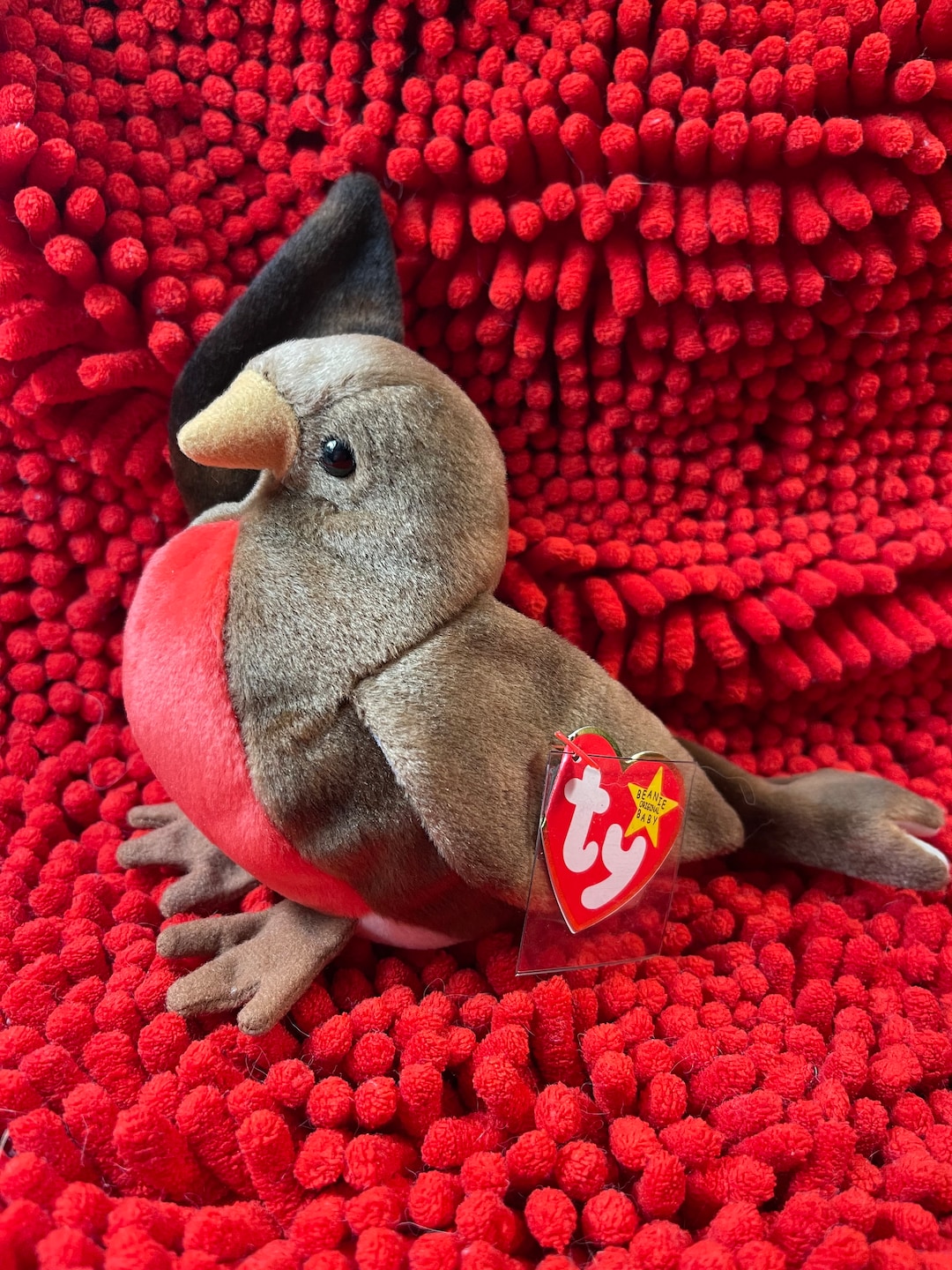 Early Red Breasted Robin Beanie Baby Retired - Etsy
