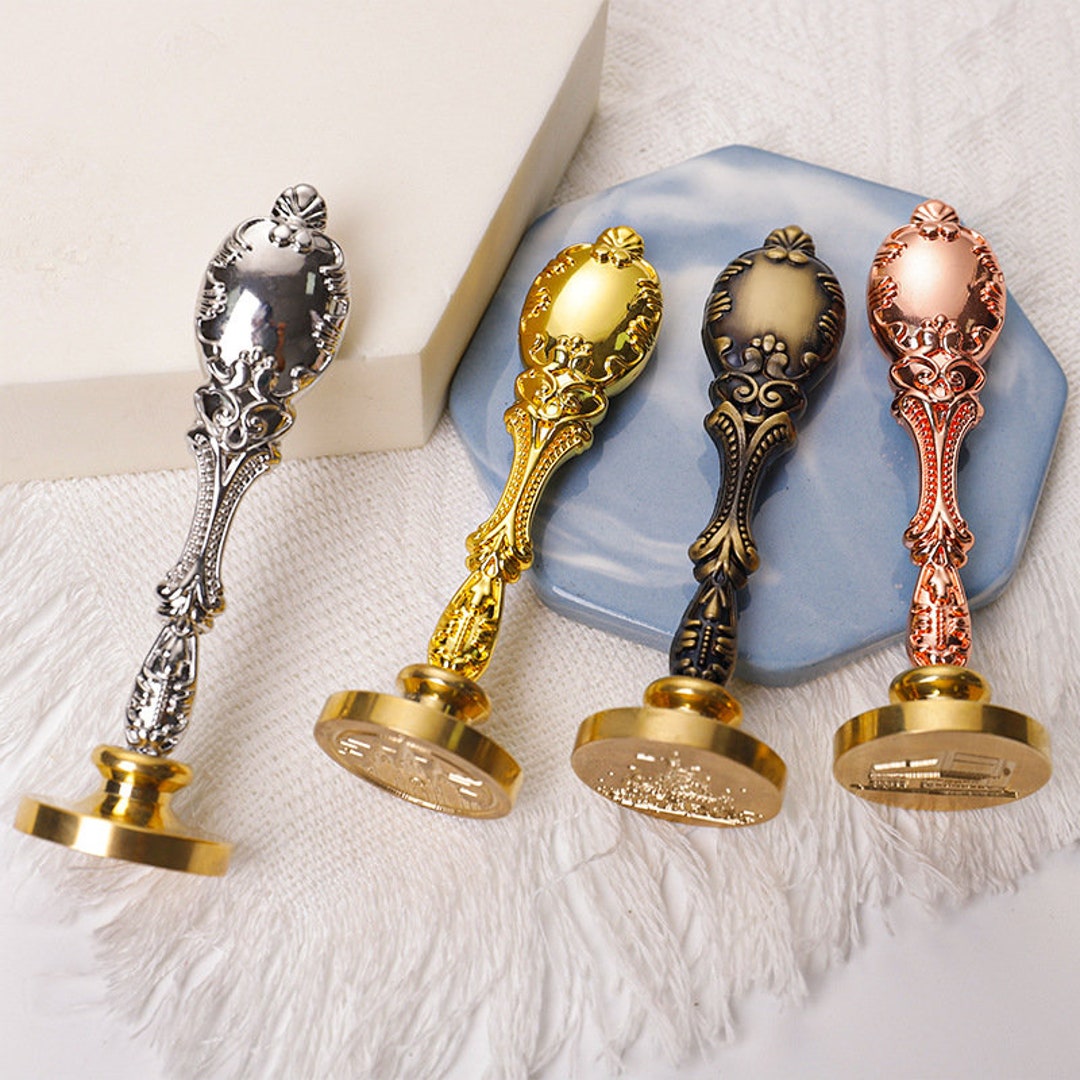 Metal Handle Wax Seal Stamp, Sealing Wax Stamp Handle - Etsy