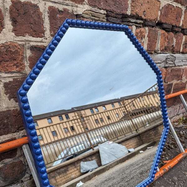 Round Bobbin Mirror - Etsy UK
