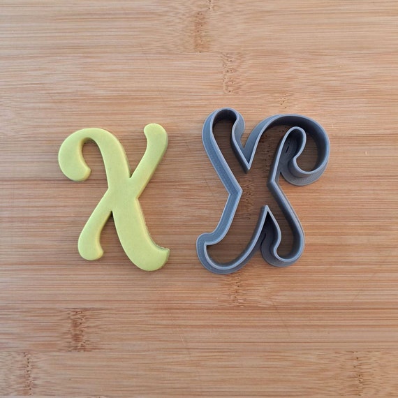 Letter X Cookie Cutters