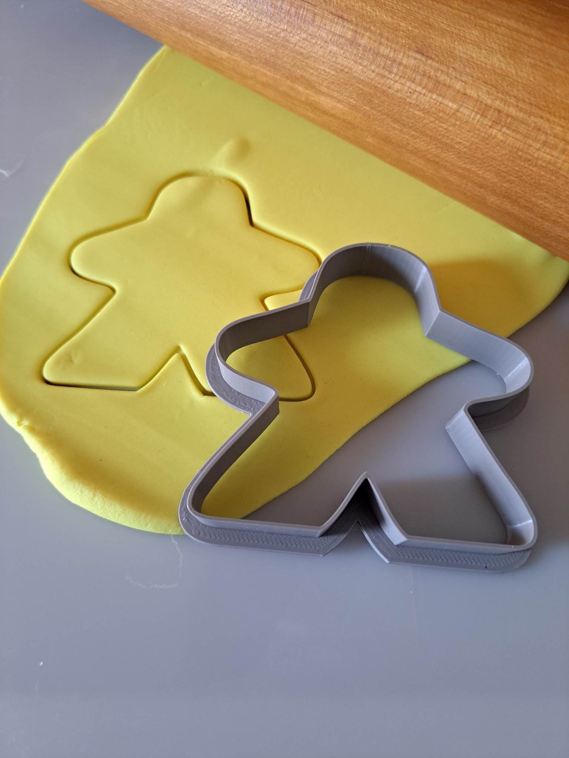 Board Game Meeple Cookie Cutter. Game Night Biscuit Token Piece. 3D ...