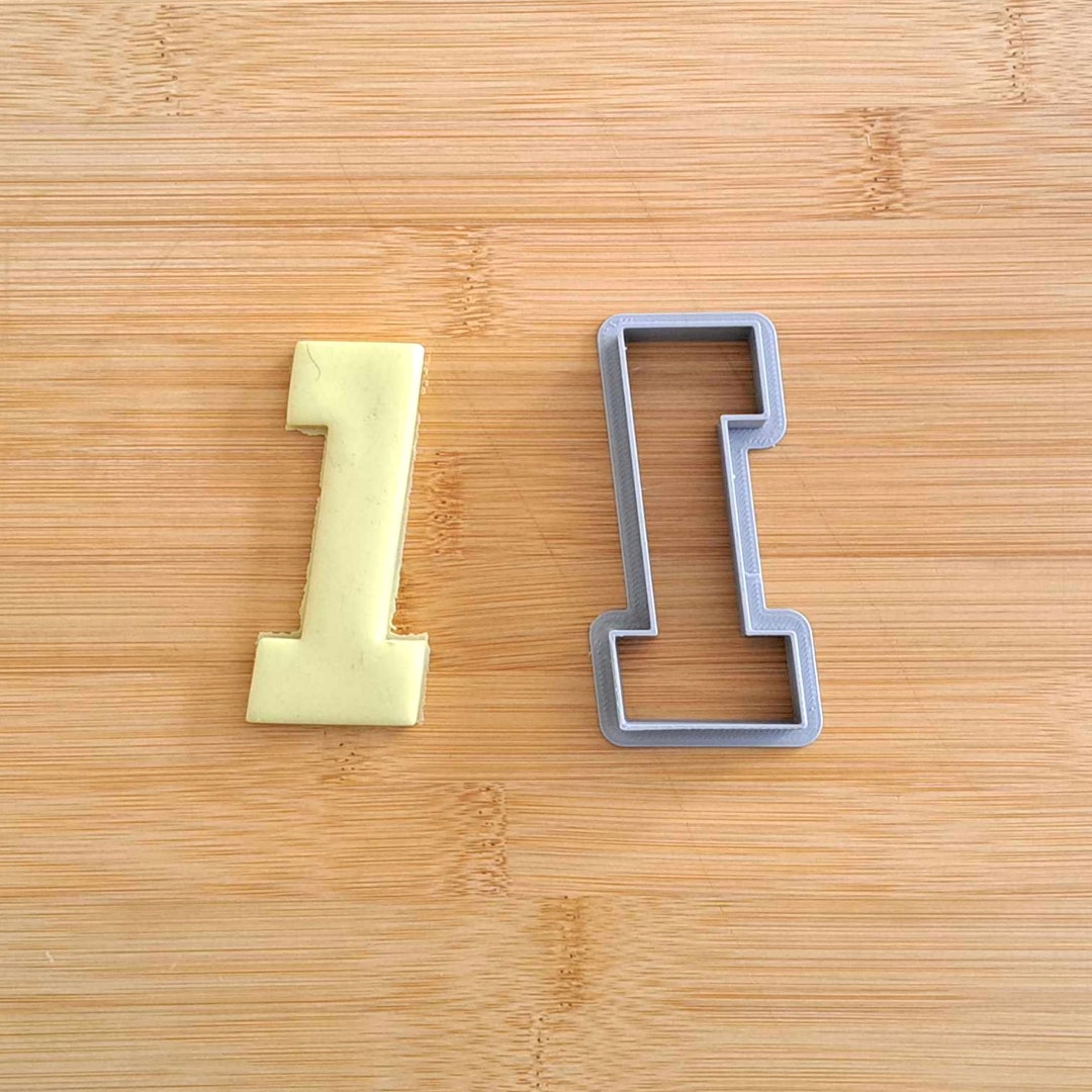 Unique Varsity Sports Number 1 Cookie Cutter. Letterman's Jacket ...