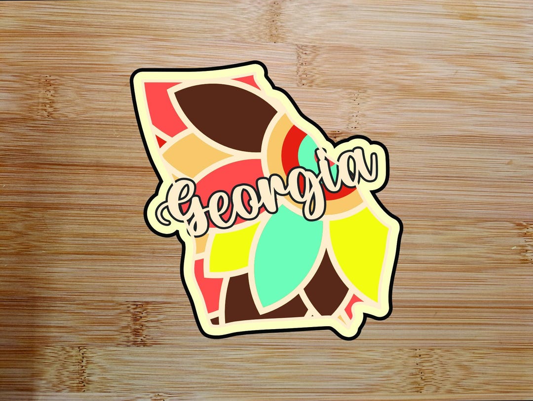 The Outline of the State of Georgia Shaped Cookie Cutter. 3D Printed ...