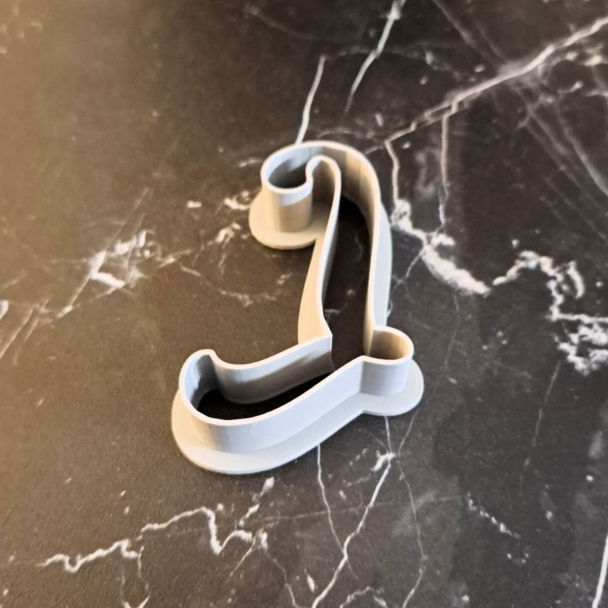 Uniquely Shaped Letter L Cookie Cutter. Initials Plaque - Etsy