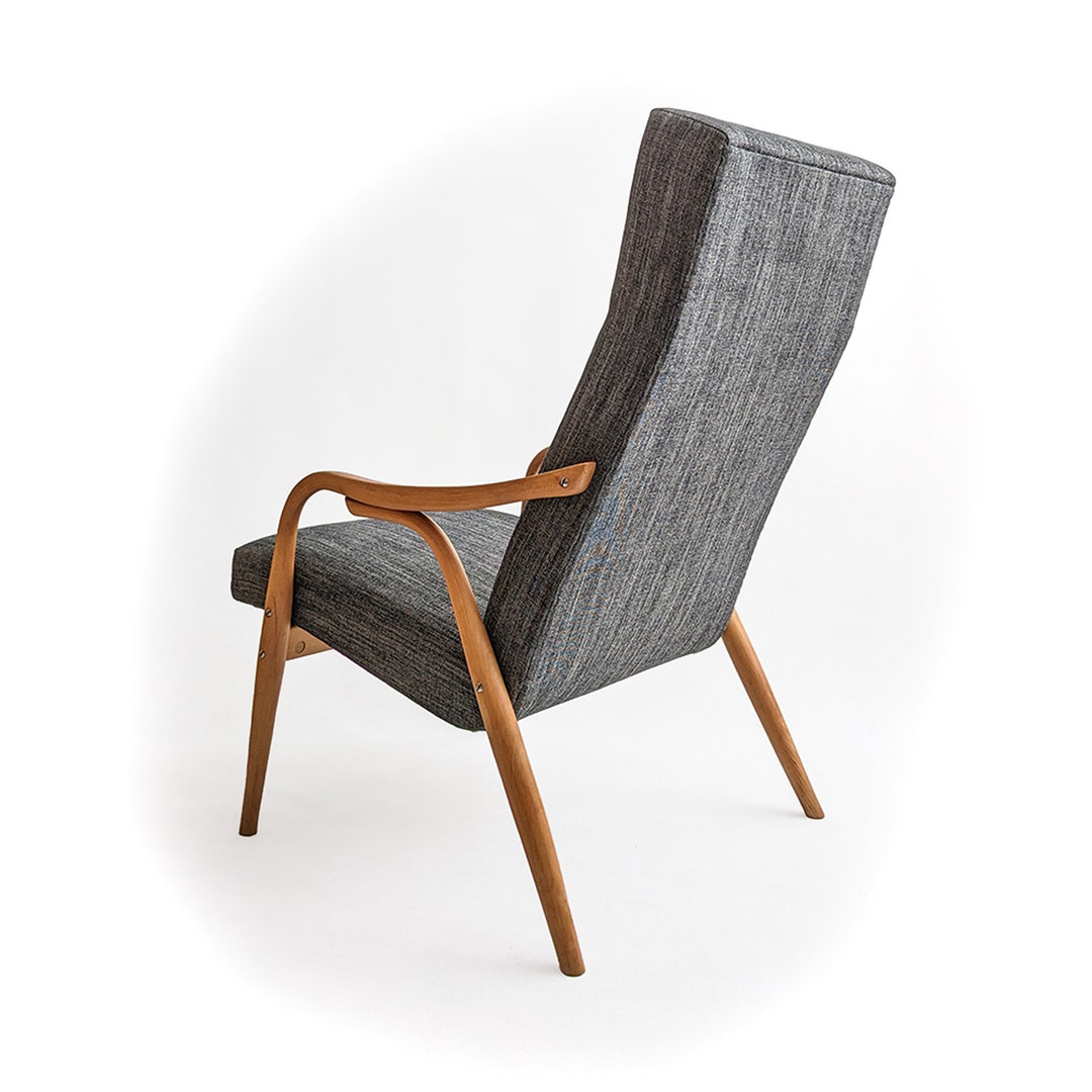 Fully Restored Mid-century Czechoslovak TON Chair by Antonin Suman - Etsy