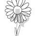Flower Power Coloring Pages for Kids and Adults 4 Pages - Etsy