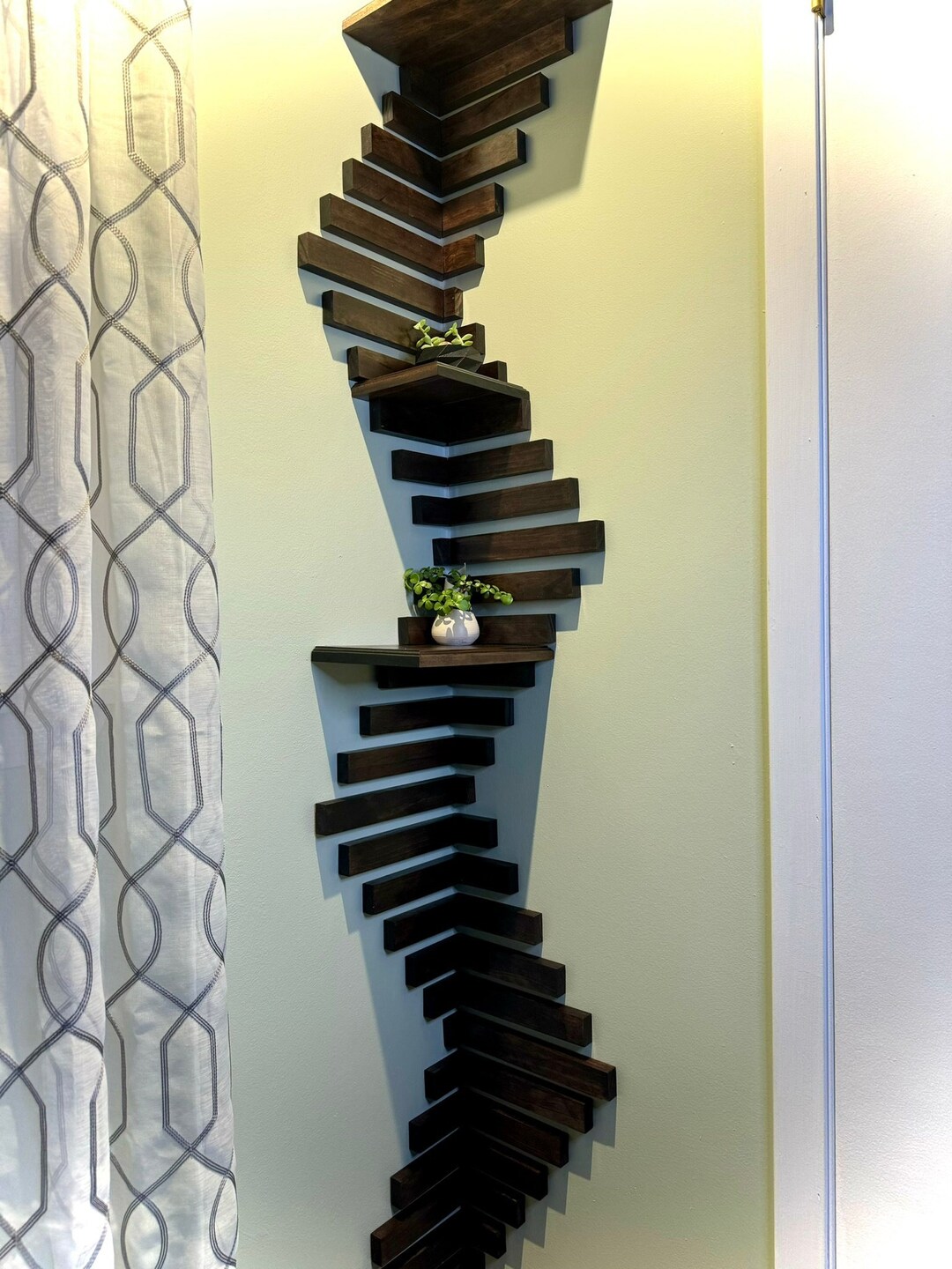 Corner Shelf Premium Small, Corner Shelves, Decor, Floating, Custom ...