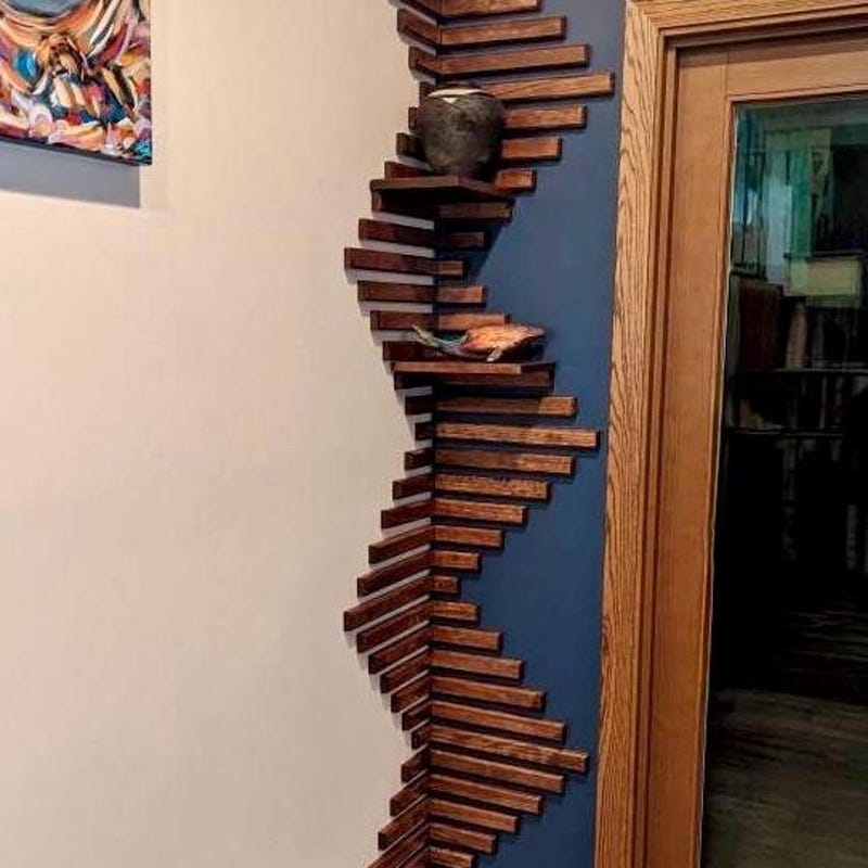 Geometric Shelf - Etsy