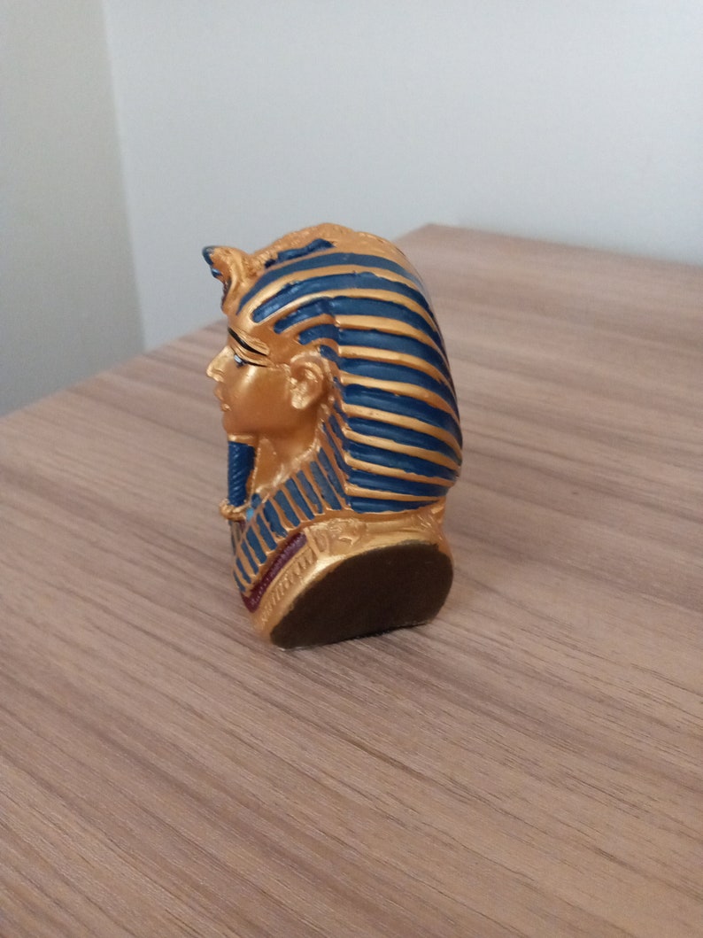 Vintage Ancient Egyptian Pharaoh Tutankhamun / Mini Statue - Etsy