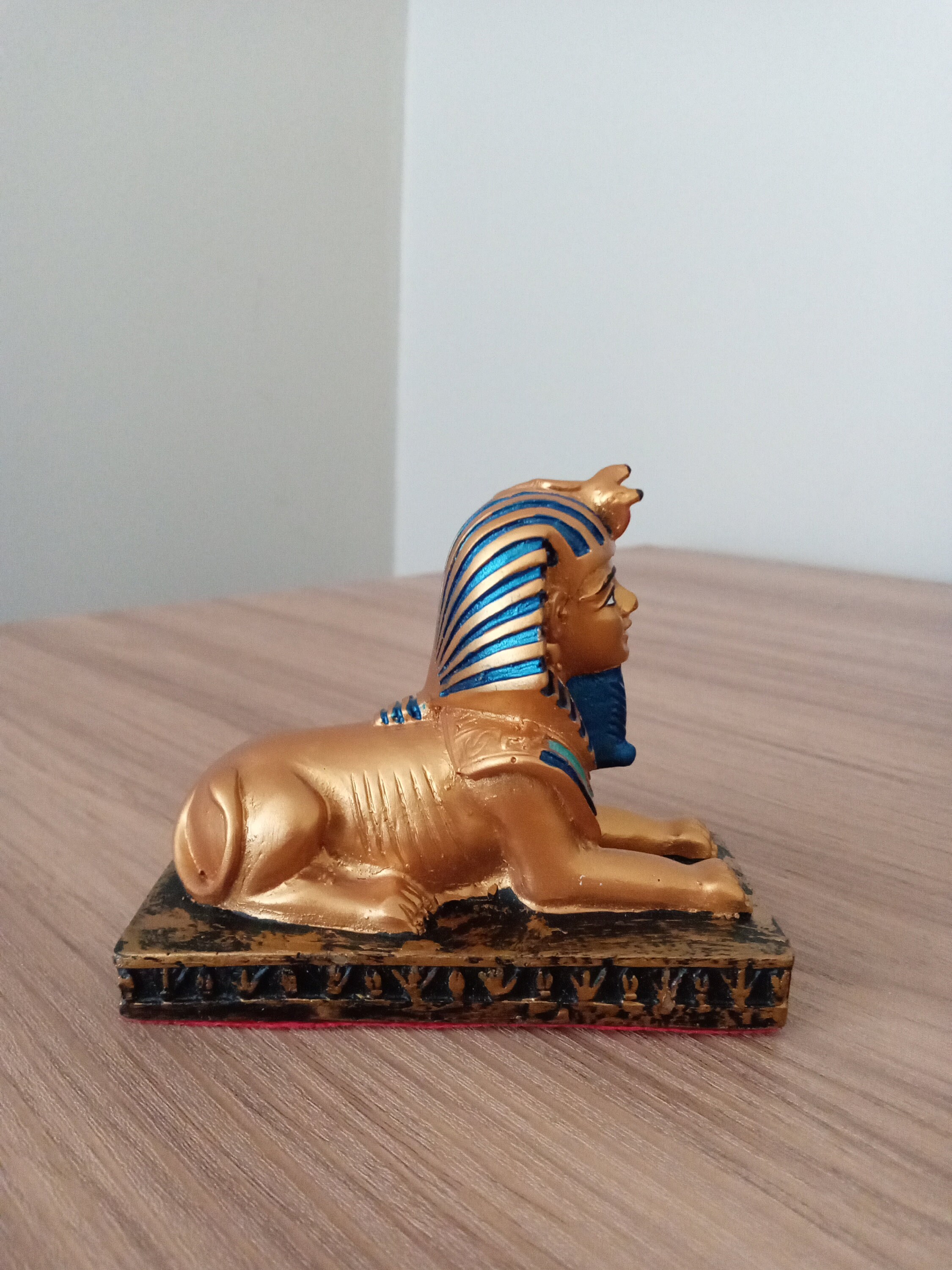 Vintage Ancient Egyptian Pharaohs Sphinx Sculpture Mini Statue ...