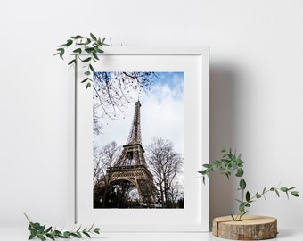 Nighttime Eiffel Tower - Digital Download - Etsy
