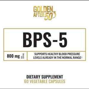 Golden After 50's BPS-5 Formula Supports Healthy Blood Pressure. 6 ...