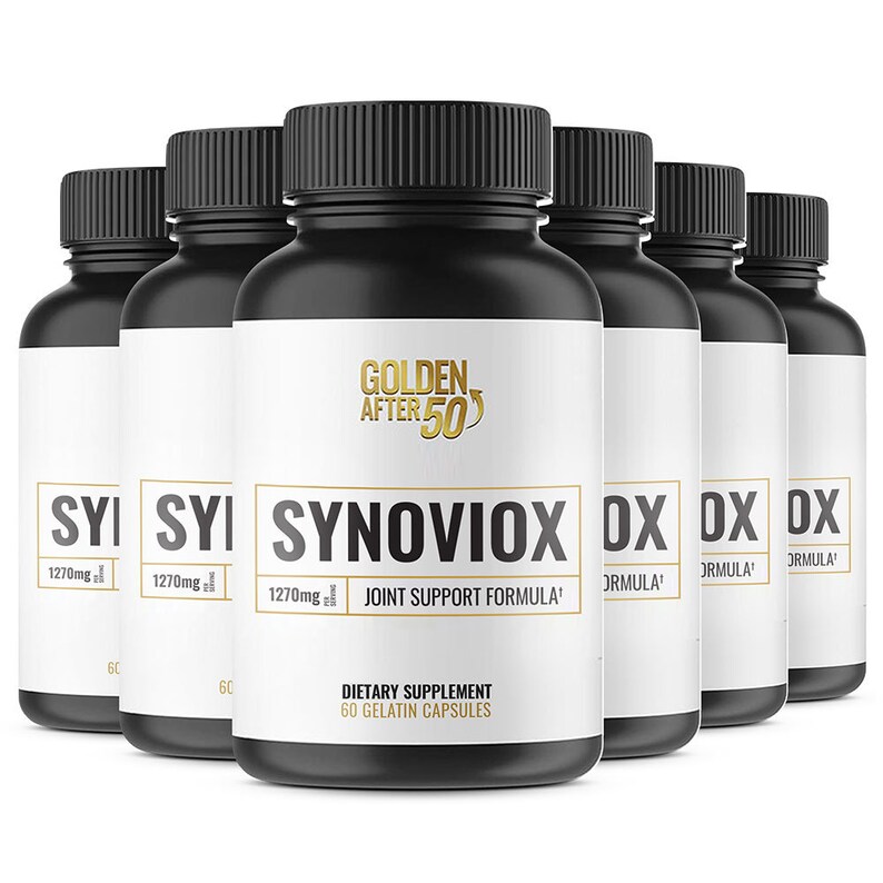 Golden After 50's Synoviox is a Joint Support Formula. 6 Month Supply ...