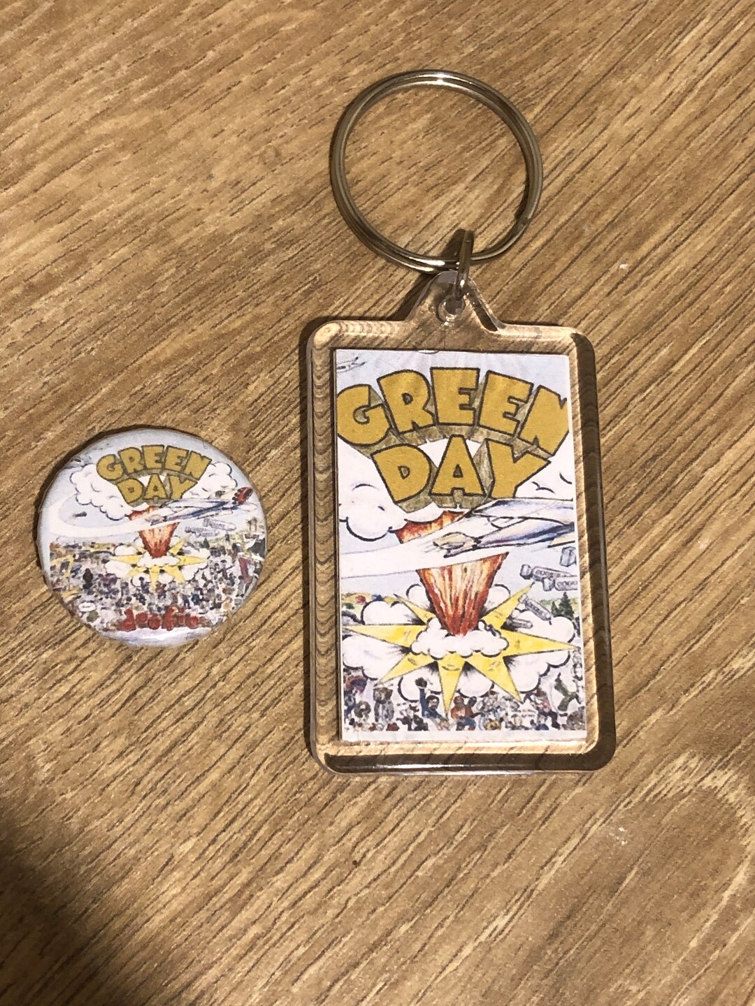 Greenday Pin Badges/keyrings - Etsy