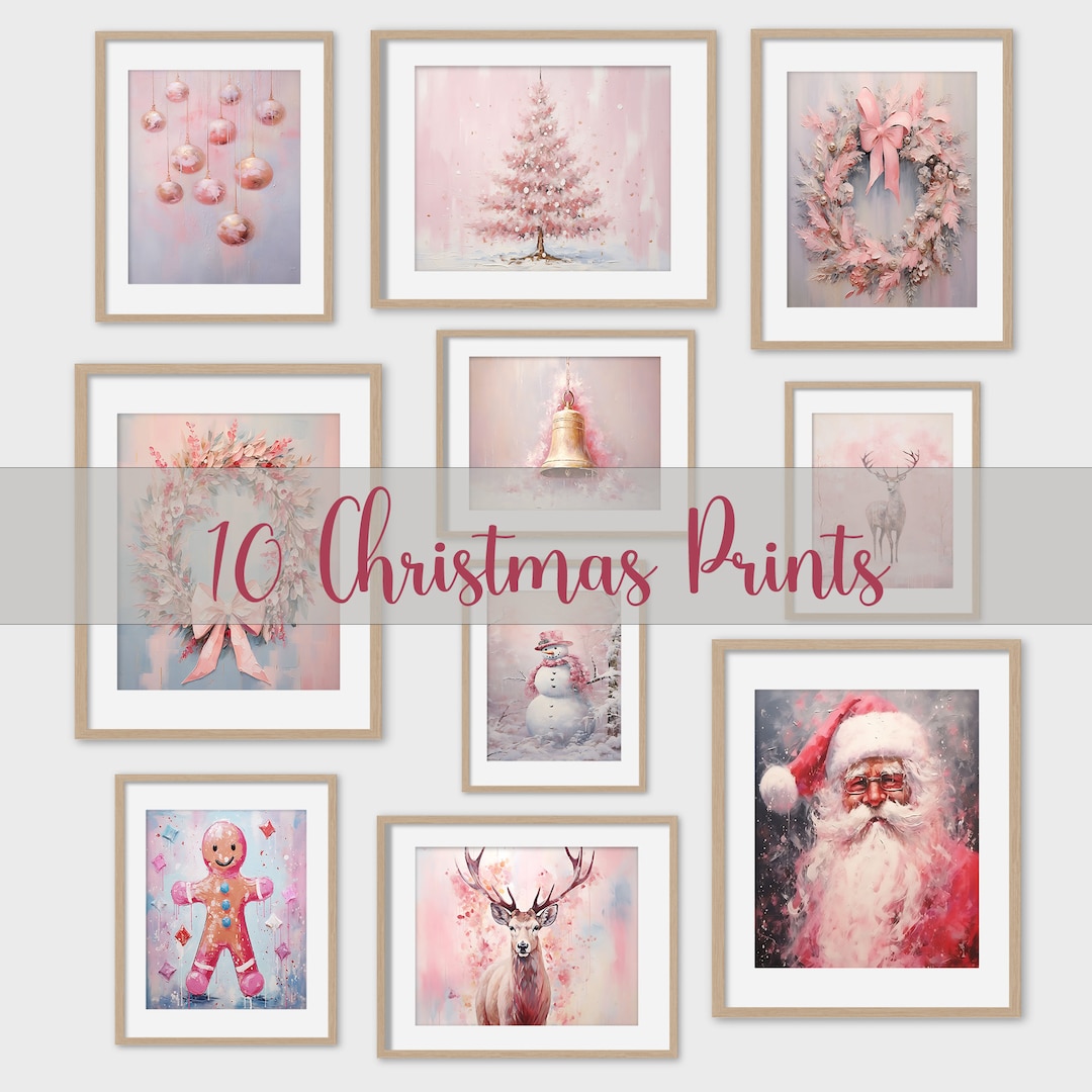 Classic Christmas Prints, 10 Christmas Printables, Christmas Decor ...